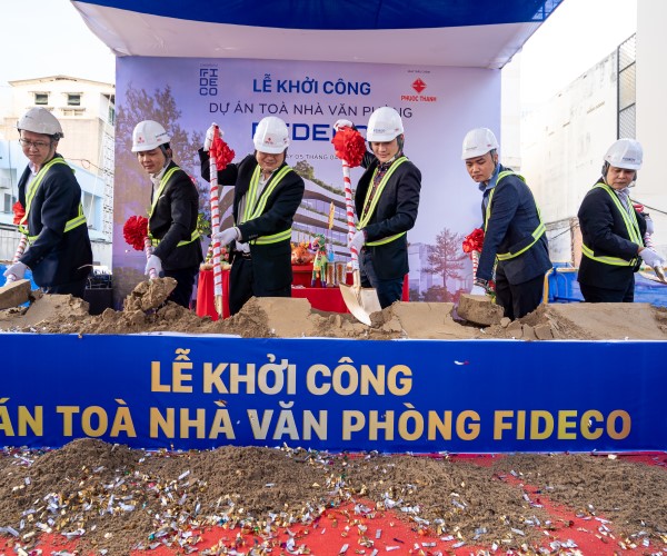 Groundbreaking Ceremony of Fideco Office Building - Fideco